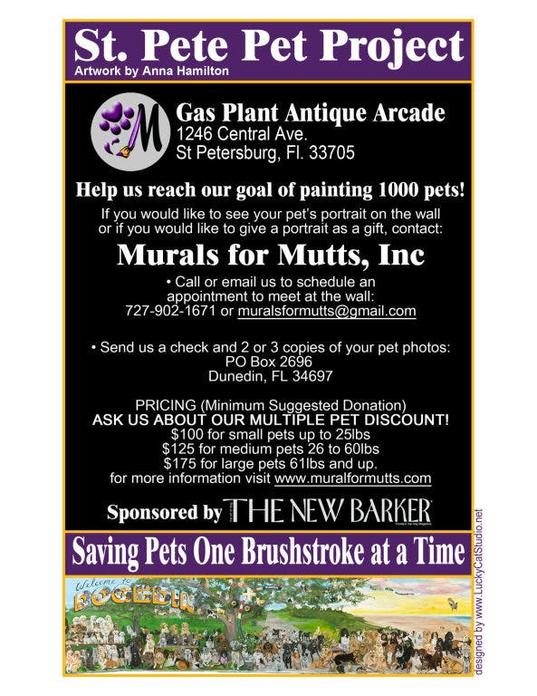 Murals for Mutts names two animal welfare groups as beneficiaries | St ...
