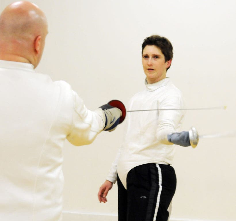 Viewfinder: Fencing at the YMCA | Easton, PA Patch