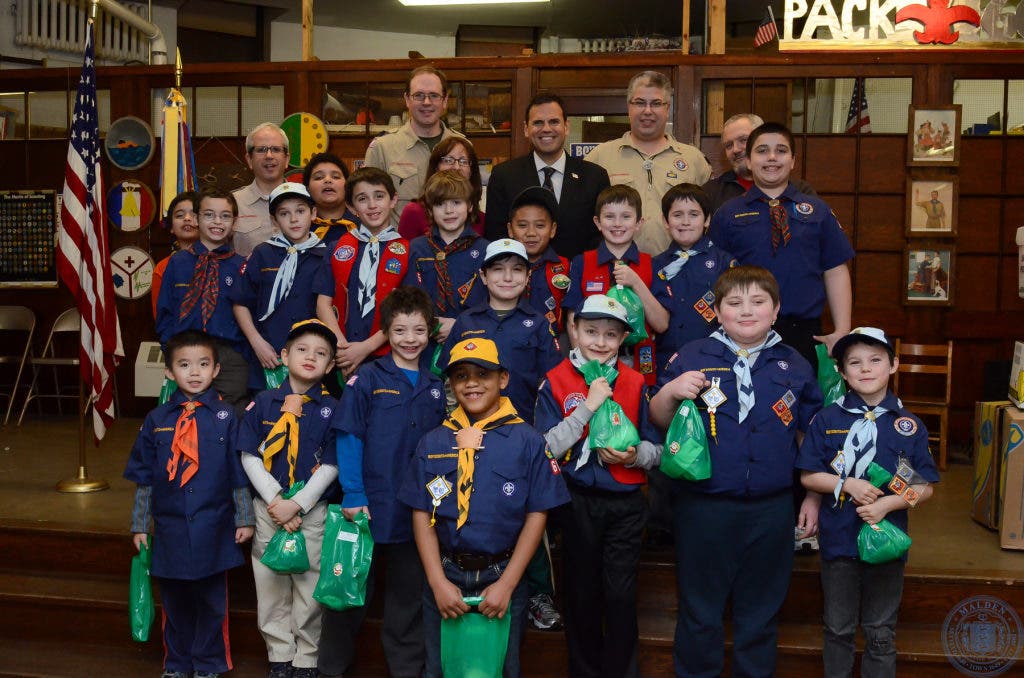 Cub Scouts Skip Holiday Party to Help Others | Malden, MA Patch