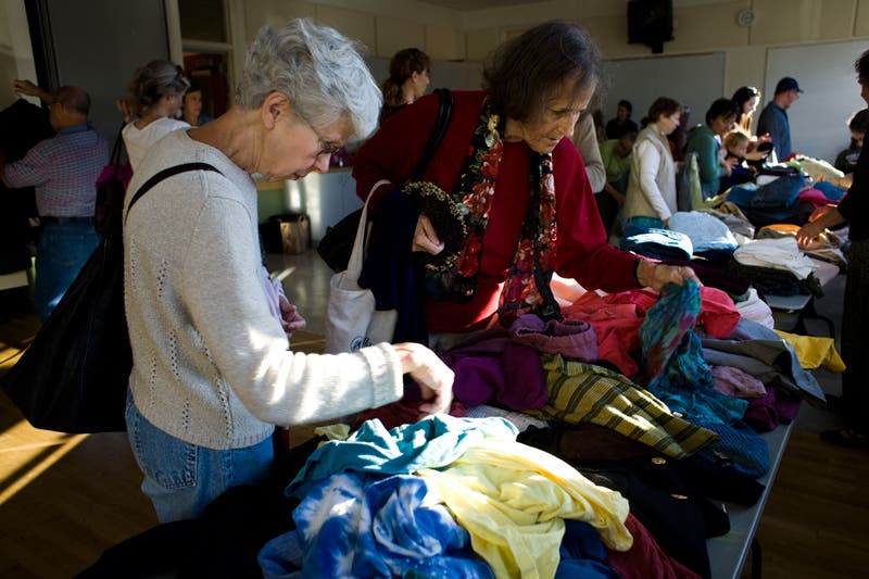 Photo Gallery: Community Clothes Swap is Free Treasure Hunt for Dozens ...