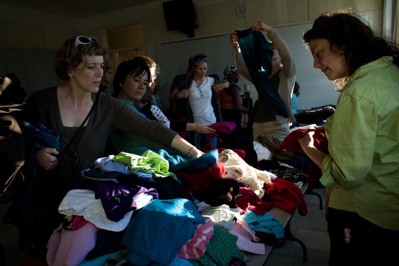 Photo Gallery: Community Clothes Swap is Free Treasure Hunt for Dozens ...