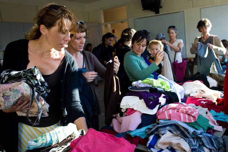 Photo Gallery: Community Clothes Swap is Free Treasure Hunt for Dozens ...