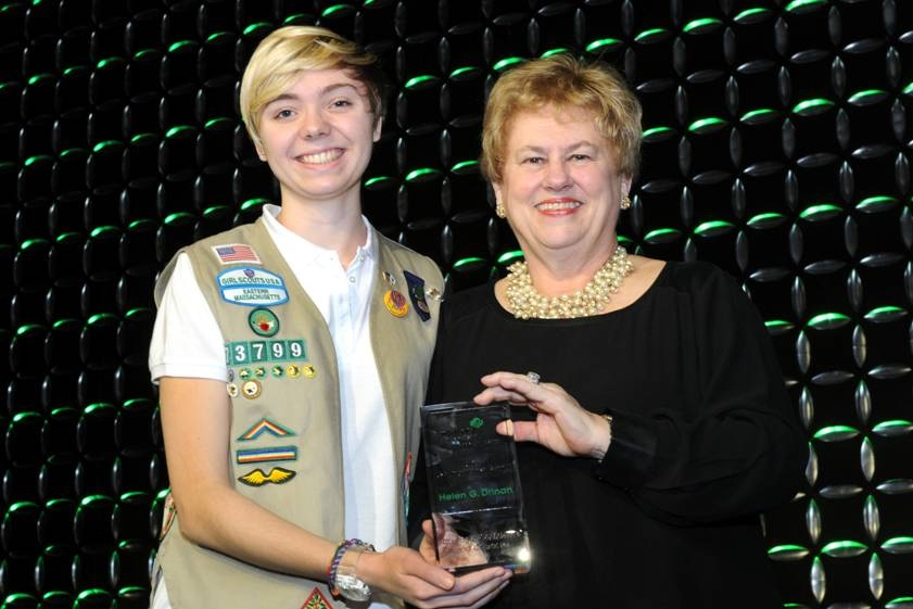 Hopkinton Girl Scout Kate Schweikert Honors Helen G. Drinan at Leading ...