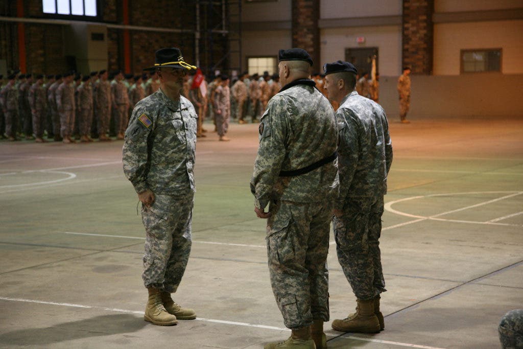 Photo Gallery: Armory Changes Command and Retires the Colors ...