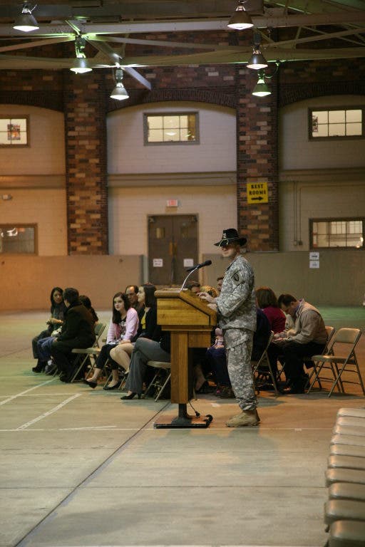 Photo Gallery: Armory Changes Command and Retires the Colors ...