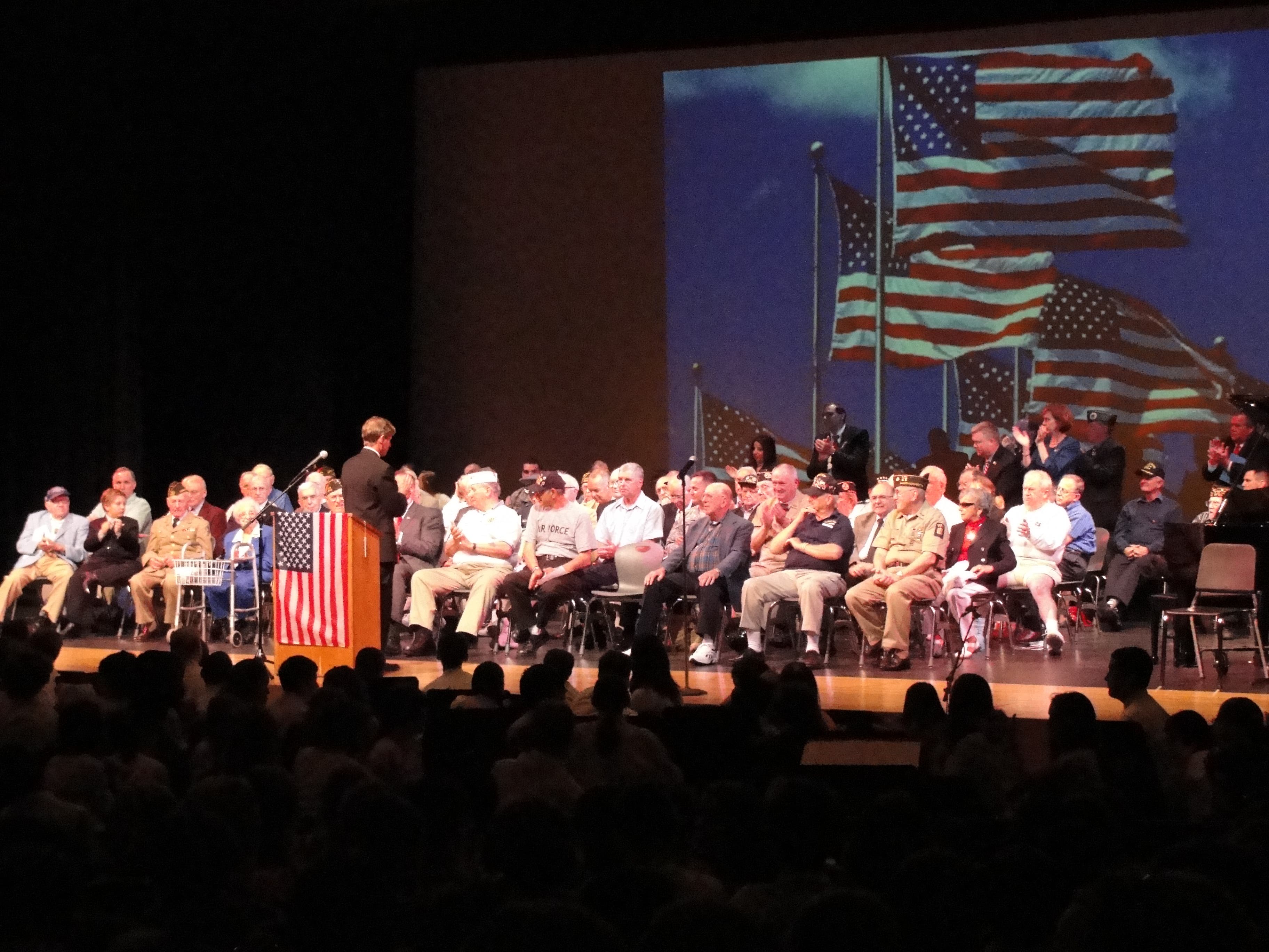 Veterans Honored at Middle School's Memorial Day Assembly | Melrose, MA ...