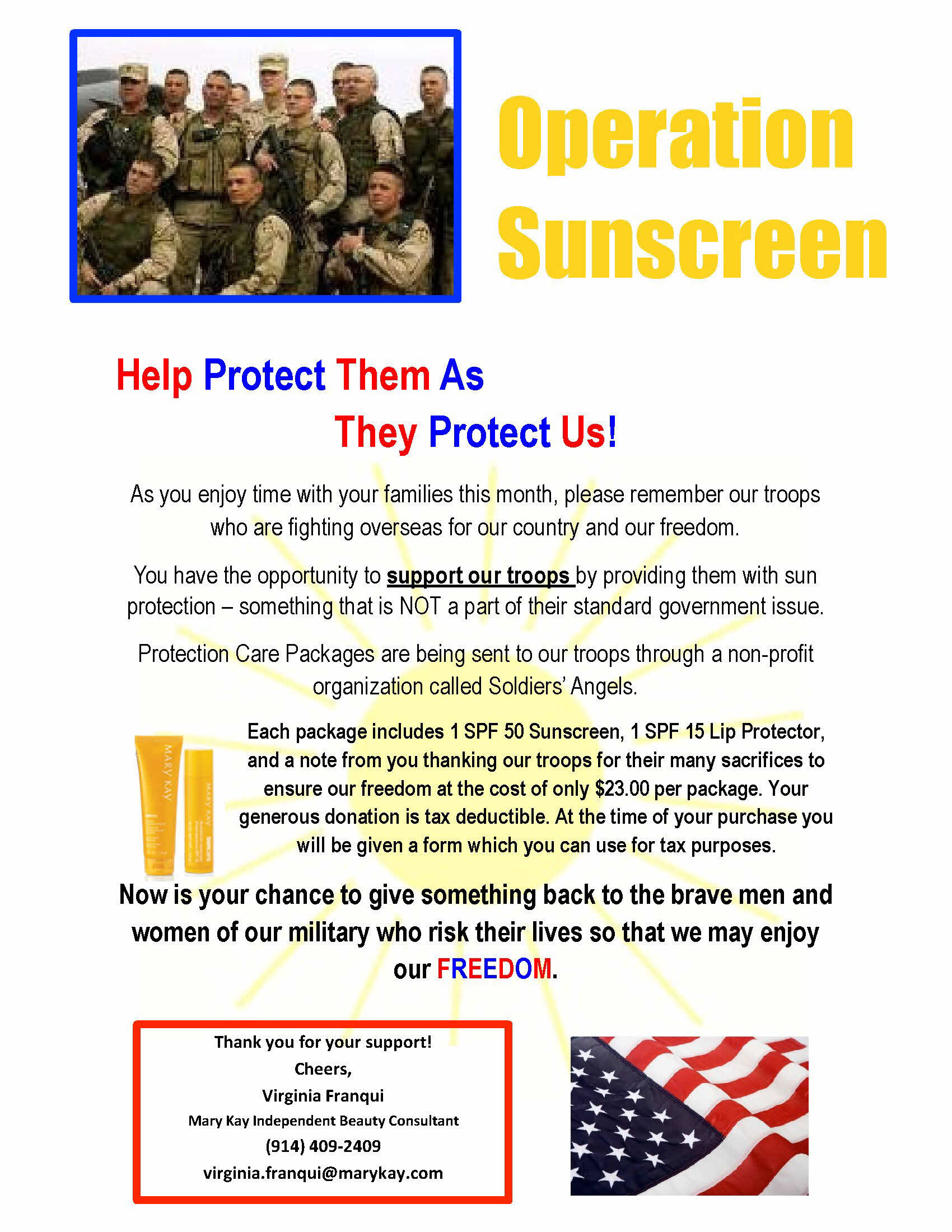 Operation Sunscreen | Danbury, CT Patch