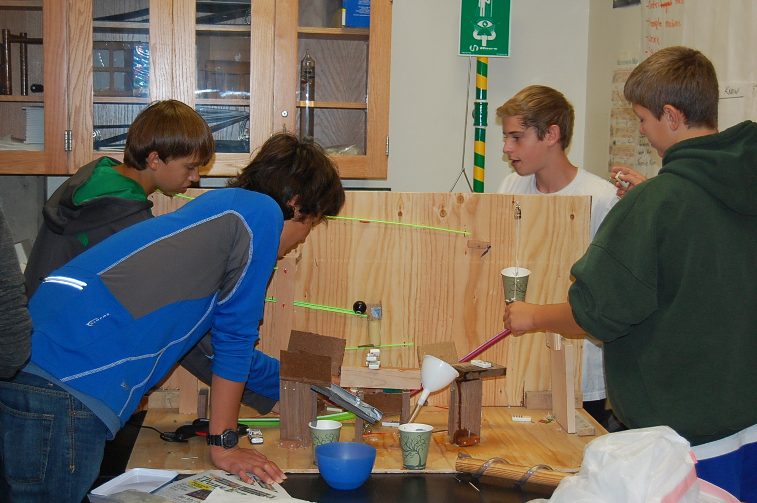 STEM Marin Program Showcases Rube Goldberg Machines | Novato, CA Patch
