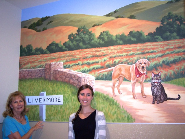 Girl Scout Strikes Gold with Five VHS Murals | Pleasanton, CA Patch