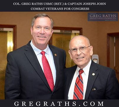 The Combat Veterans for Congress Committee Endorses Colonel Greg Raths ...