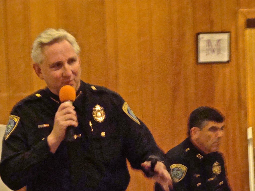 Milton Police Address Gun Violence at Blue Hill Avenue Community ...
