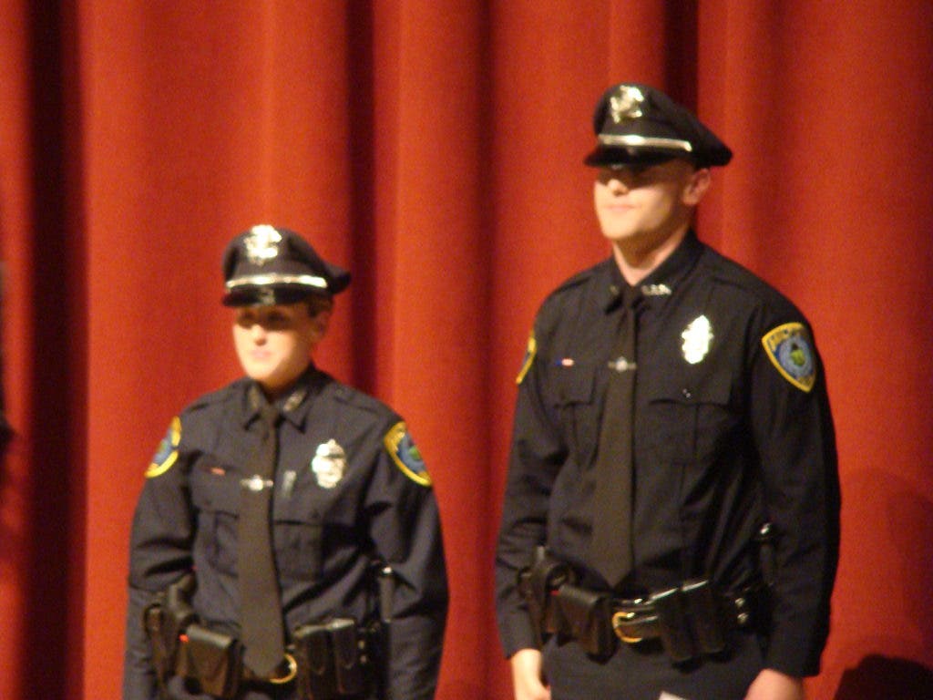 New Patrolmen Sworn into Milton Police Department | Milton, MA Patch