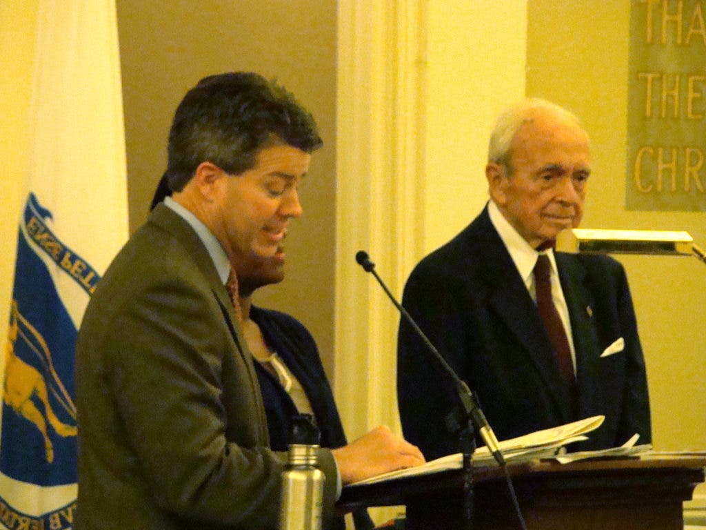 Joe Manning Honored for 65 Years of Town Meeting Service | Milton, MA Patch