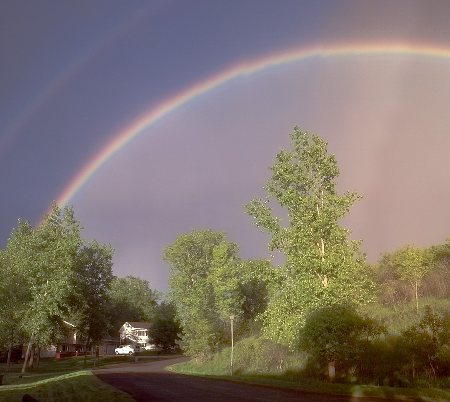 Double Rainbow at Glenwood City... | Hudson, WI Patch
