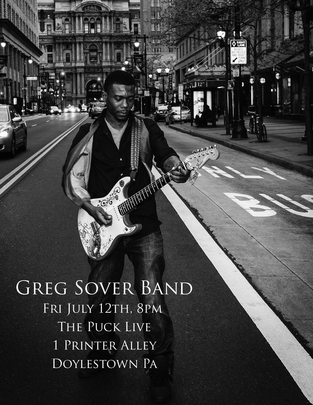 Greg Sover Band at The Puck Live | Doylestown, PA Patch