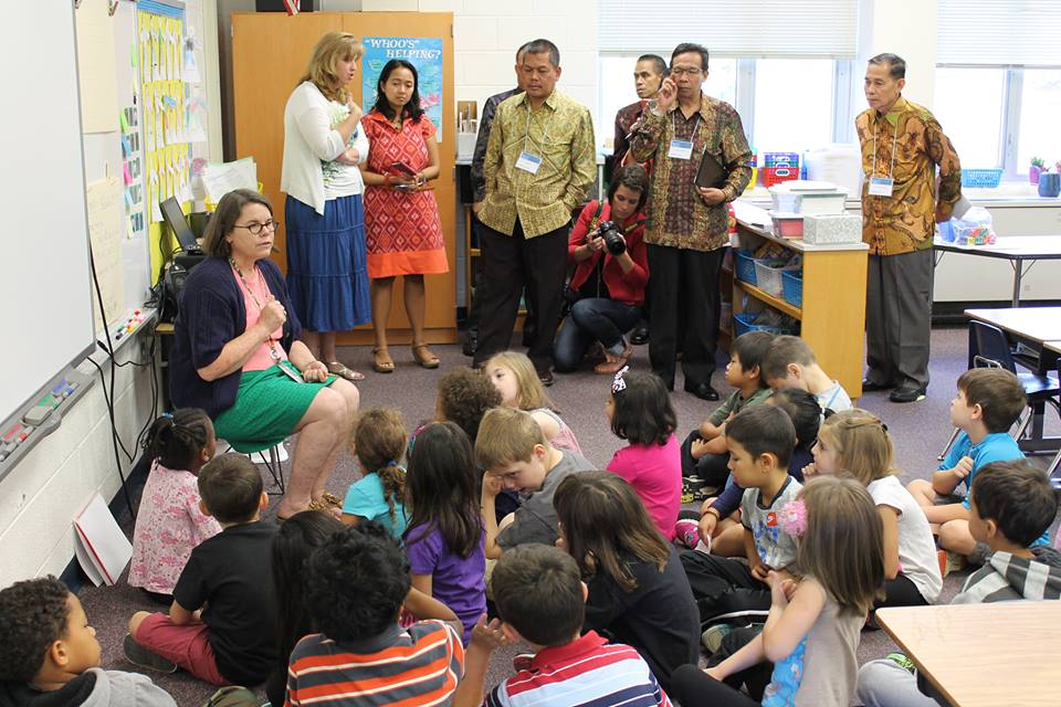 Daniels Run Elementary School Hosts Indonesian Education Delegation ...