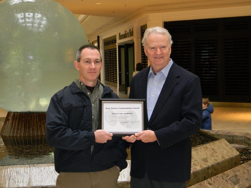 Mall Honors Two Millburn Police Officers | Millburn, NJ Patch