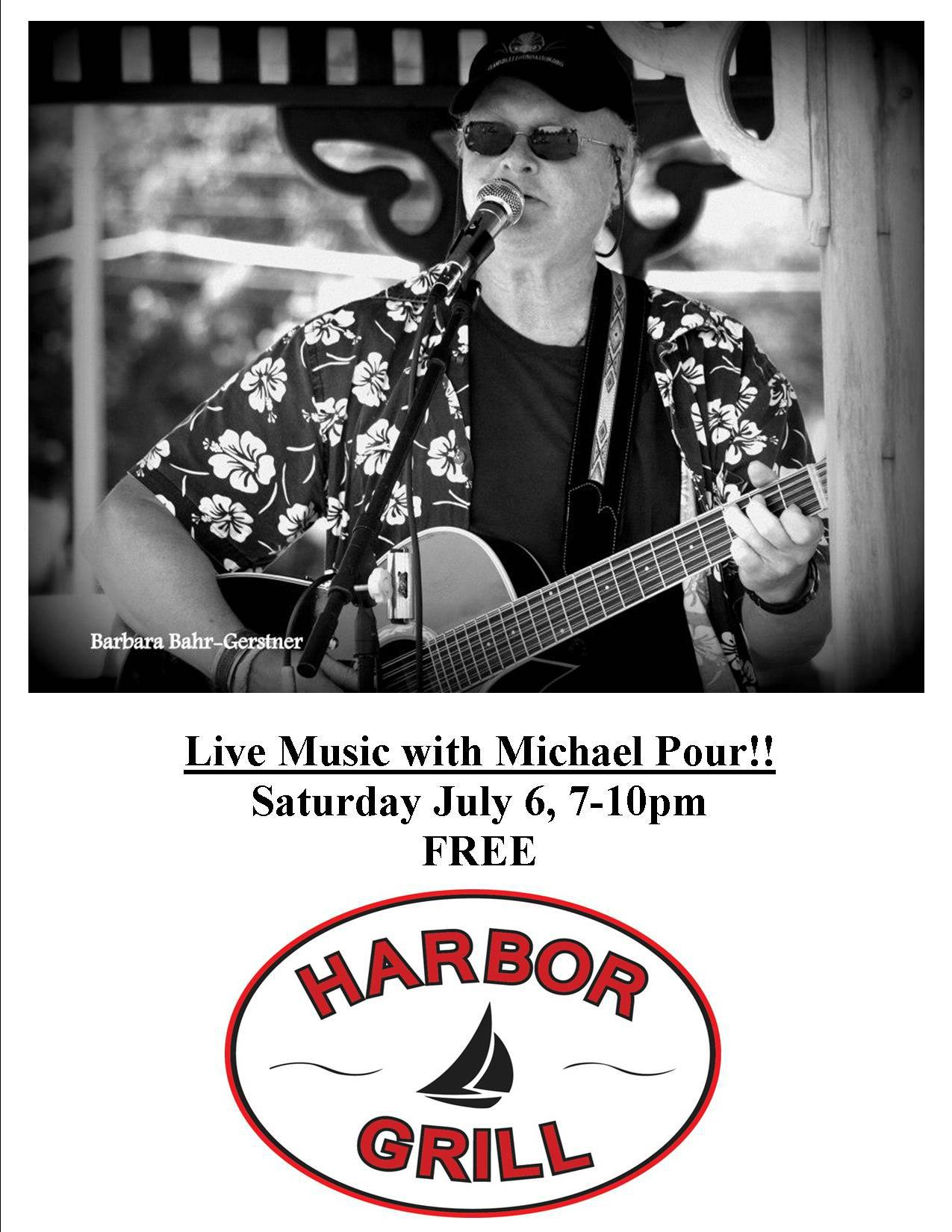 Live Music @ Harbor Grill with Michael Pour!! | East Hampton, NY Patch