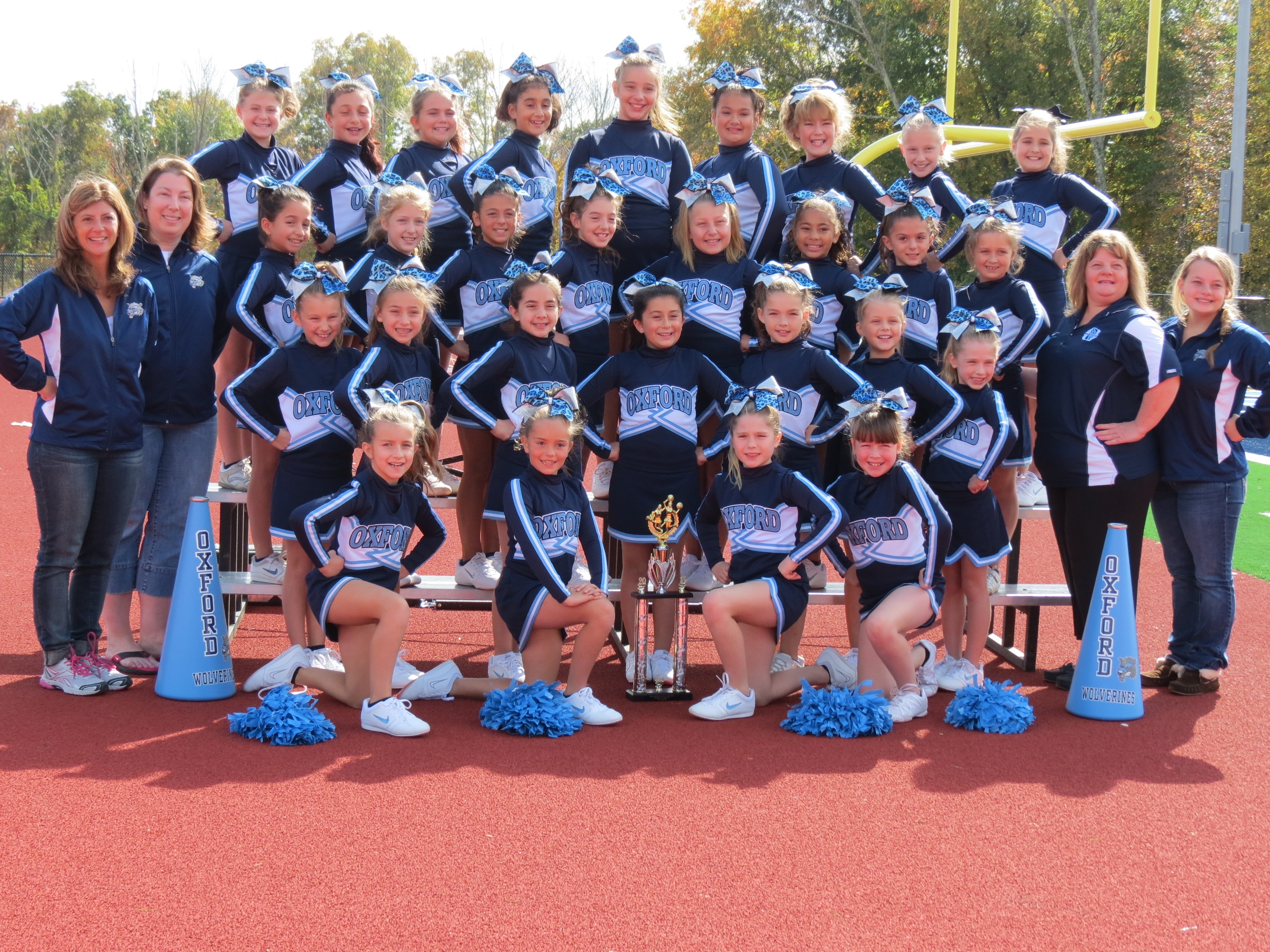 Oxford AYF Division 10 Cheerleaders Place 3rd in Local Competition ...
