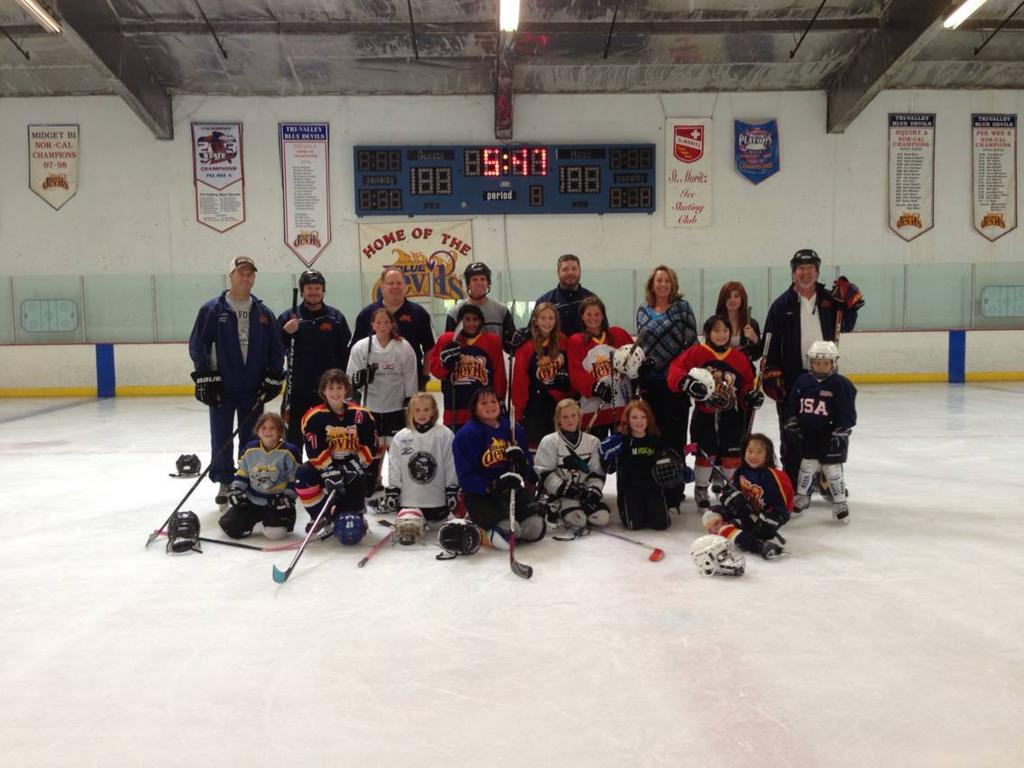 Girls Only! Tri-Valley Lady Blue Devils Ice Hockey! | San Ramon, CA Patch
