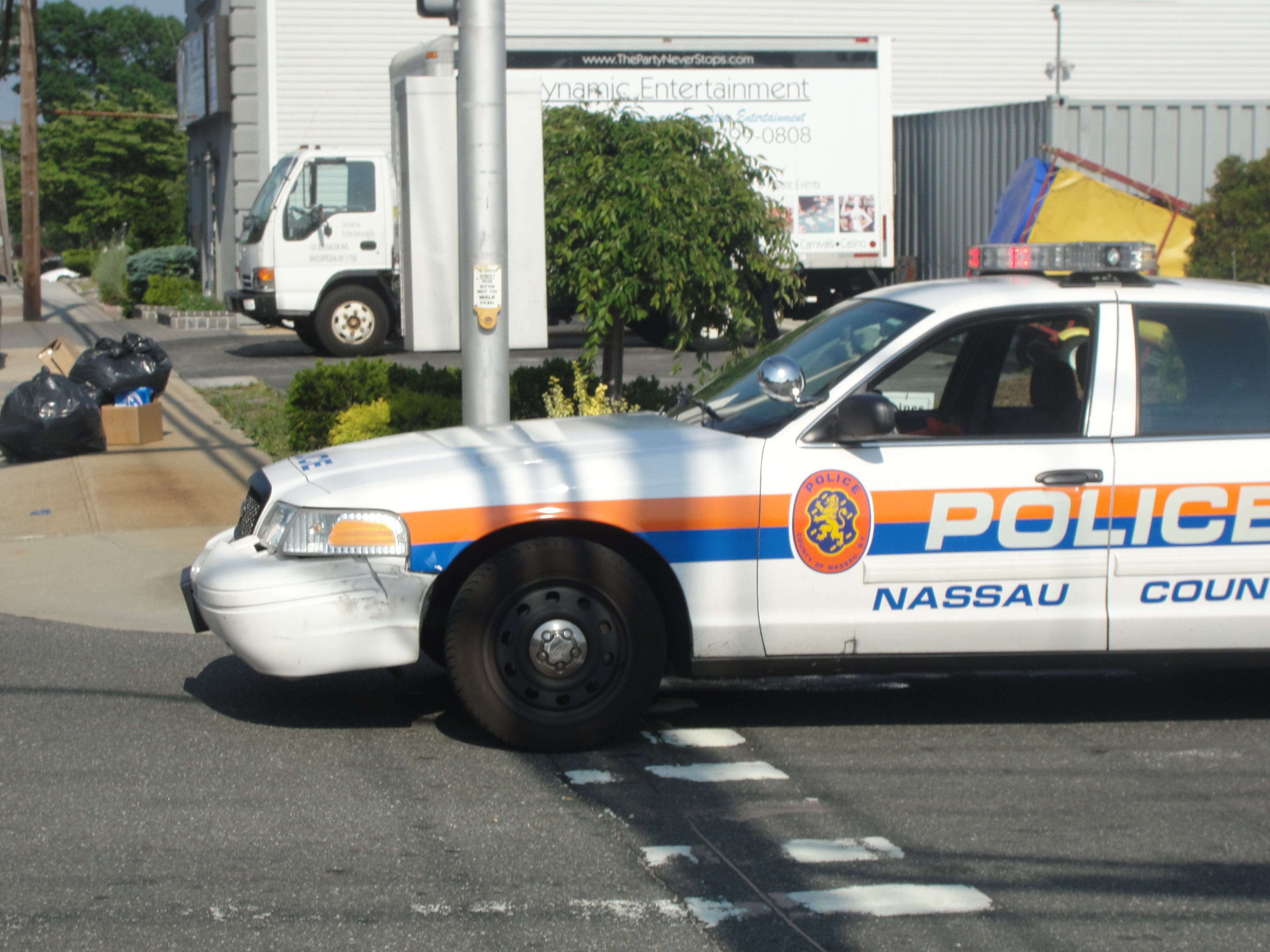 Police Car Involved in Accident | Massapequa, NY Patch