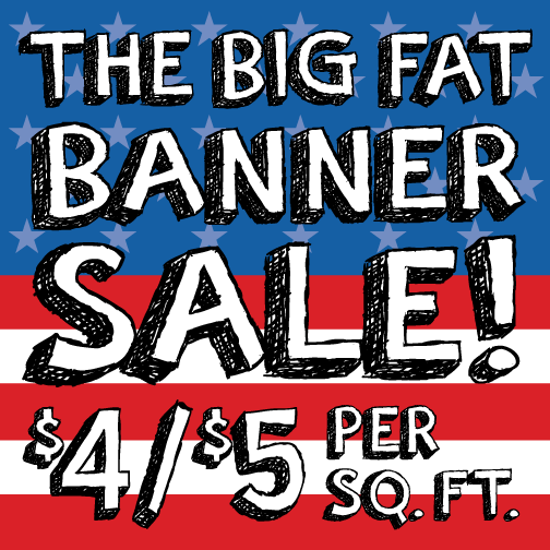 the BIG FAT Banner Sale is Back! | Downers Grove, IL Patch