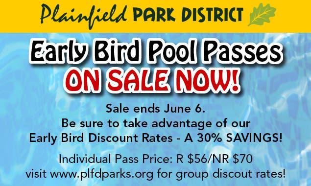 Ottawa Street Pool Season Passes on Sale Now! | Plainfield, IL Patch