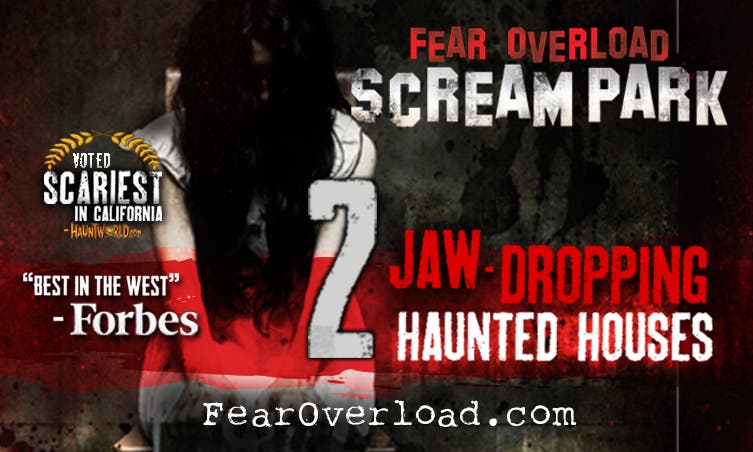 Fear Overload Scream Park Haunted Houses Return to the SF Bay Area ...