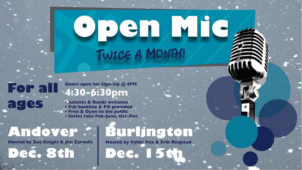 The Real School of Music All Ages Open Mic Night- featuring Mackenzie ...