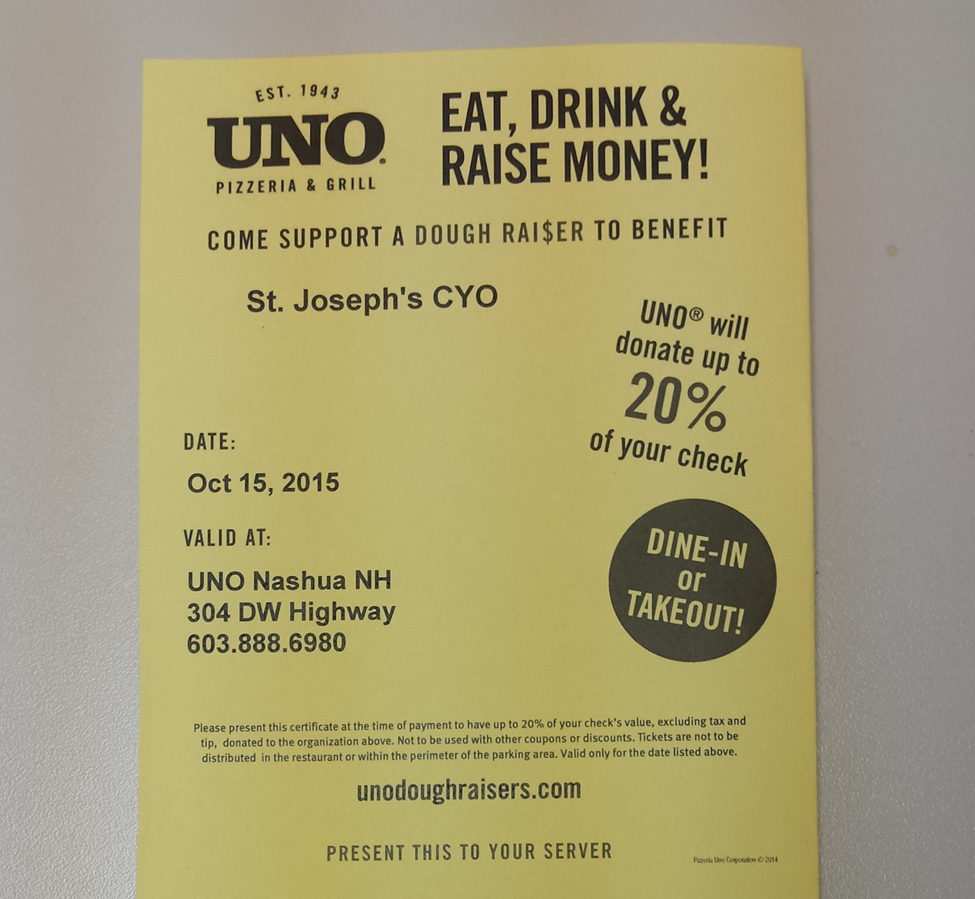 Support St. Joseph's CYO | Nashua, NH Patch