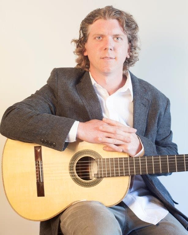 Emerging Young Classical Guitarist, Adam Kossler performs in the Marlow ...