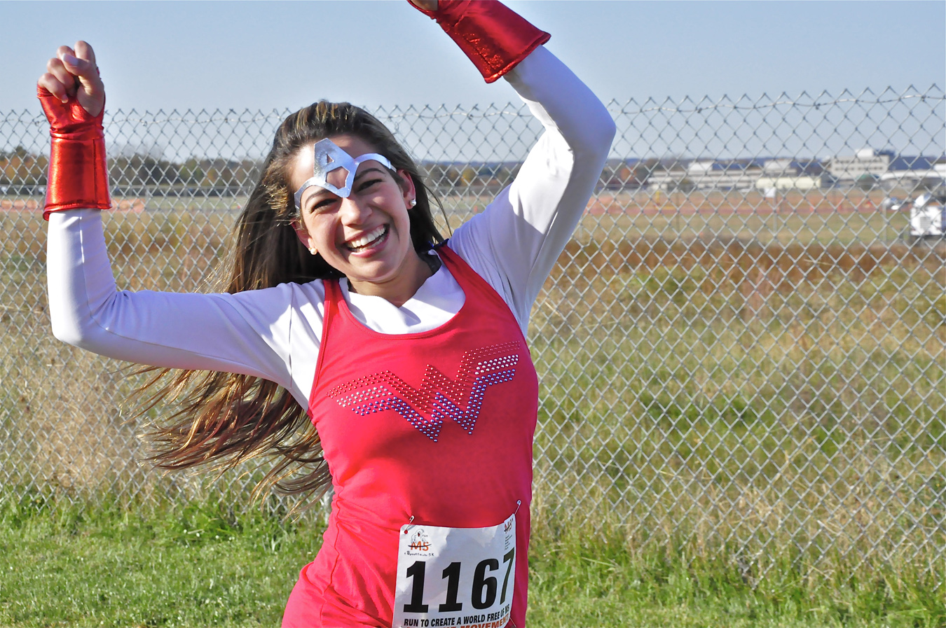 TRUMBULL'S Wonder Woman Goes Extra Mile In Fight Against MS | Trumbull ...