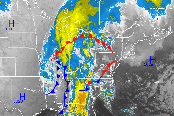 Tropical and Unsettled Weather in Norristown Through Wednesday ...