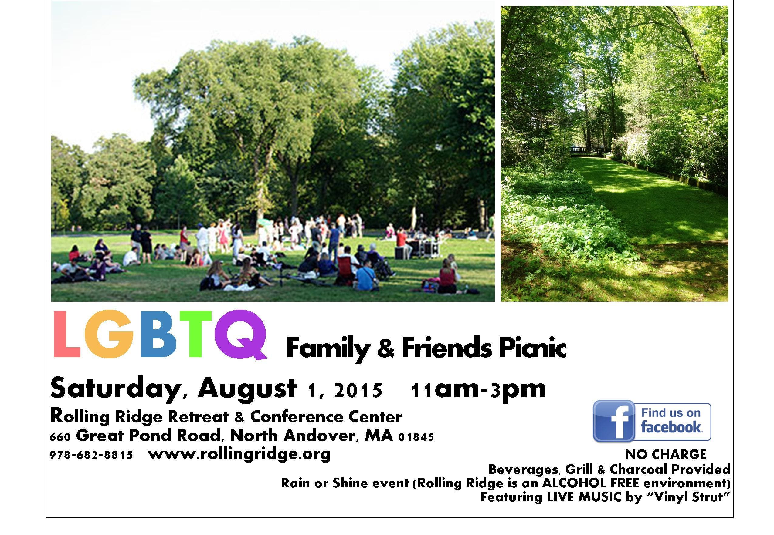 Pride at the Ridge LGBTQ Family and Friends Picnic | North Andover, MA ...