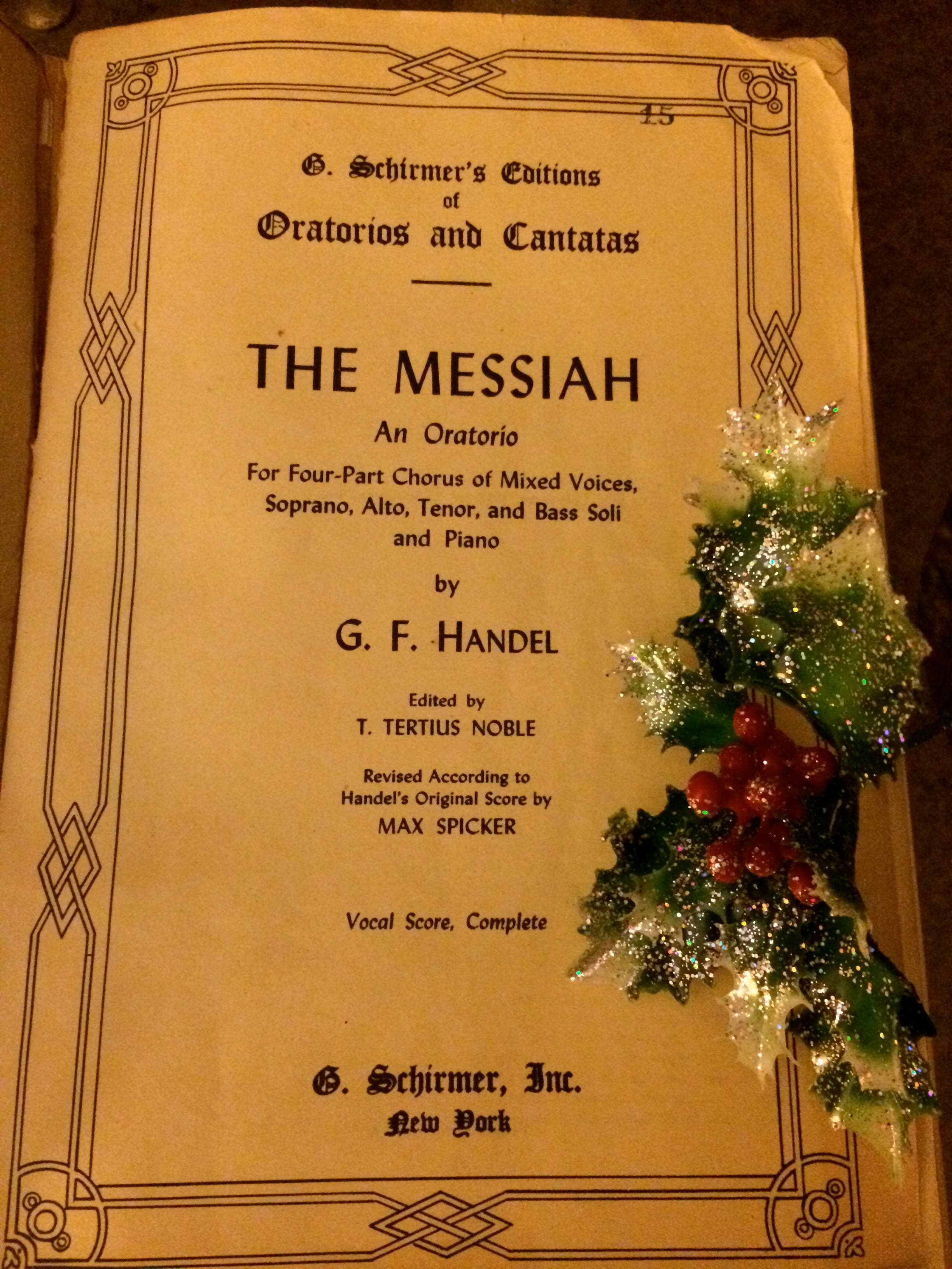ANNUAL MESSIAH COMMUNITY SING | Westfield, NJ Patch