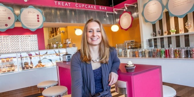 Treat Cupcake Bar's Head Baker Sparkles as one of Boston Zagat's 30 ...