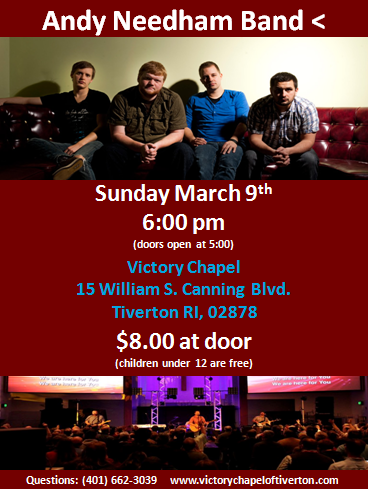 Andy Needham Band | Tiverton, RI Patch