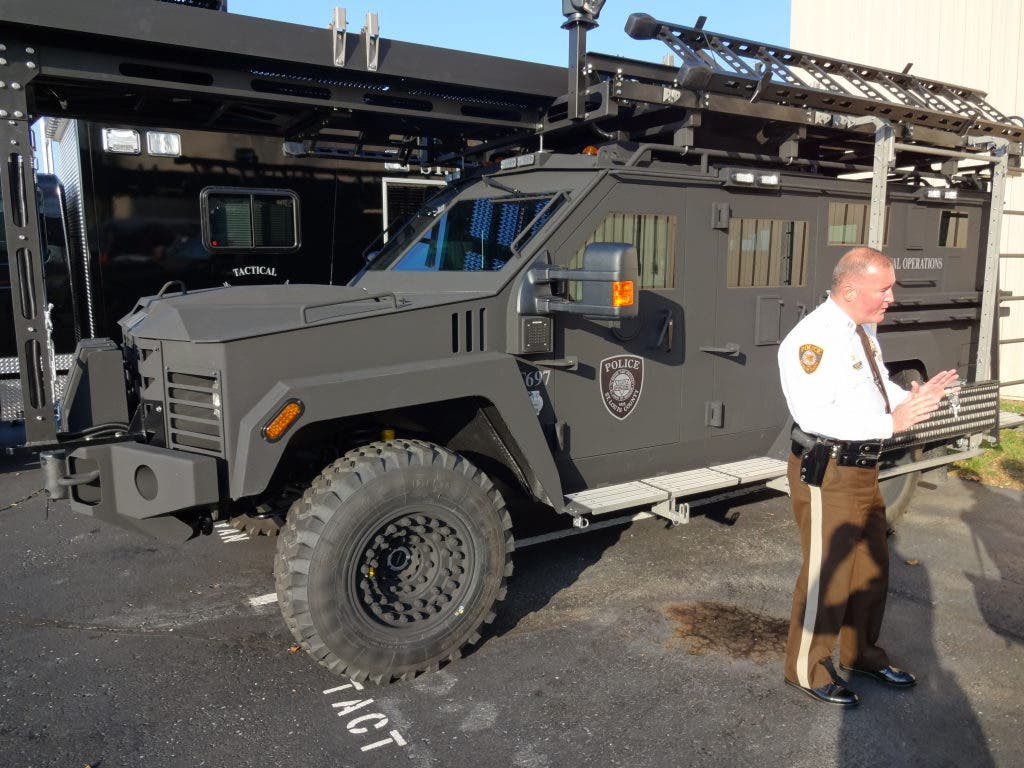 Grant Nets New Truck, Armored Vehicle for St. Louis County Police ...