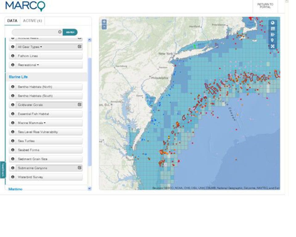 Cool New Mapping Tool Developed for Ocean Planning in the Mid-Atlantic ...