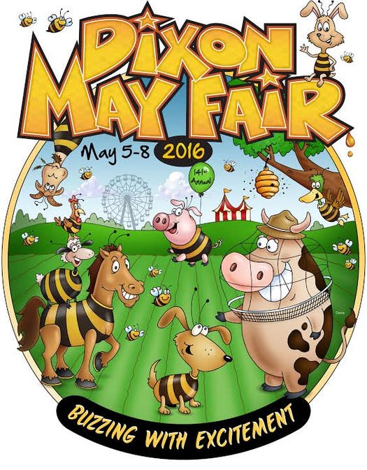 Here's The Buzz: Dixon May Fair Unveils Theme, Logo For 2016 | Dixon ...