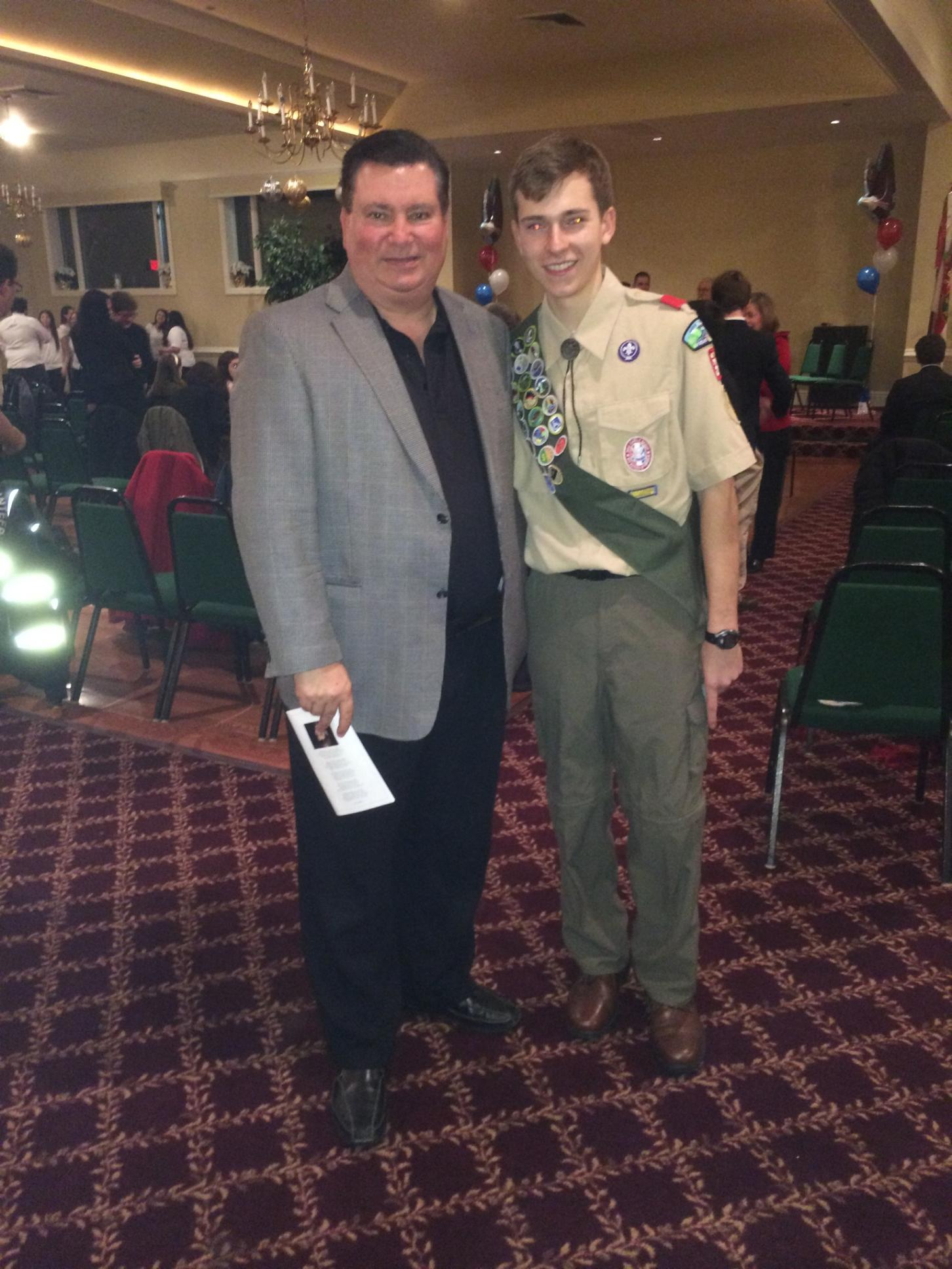 Supervisor Gromack attends Eagle Scout Court of Honor for Joseph Frank ...