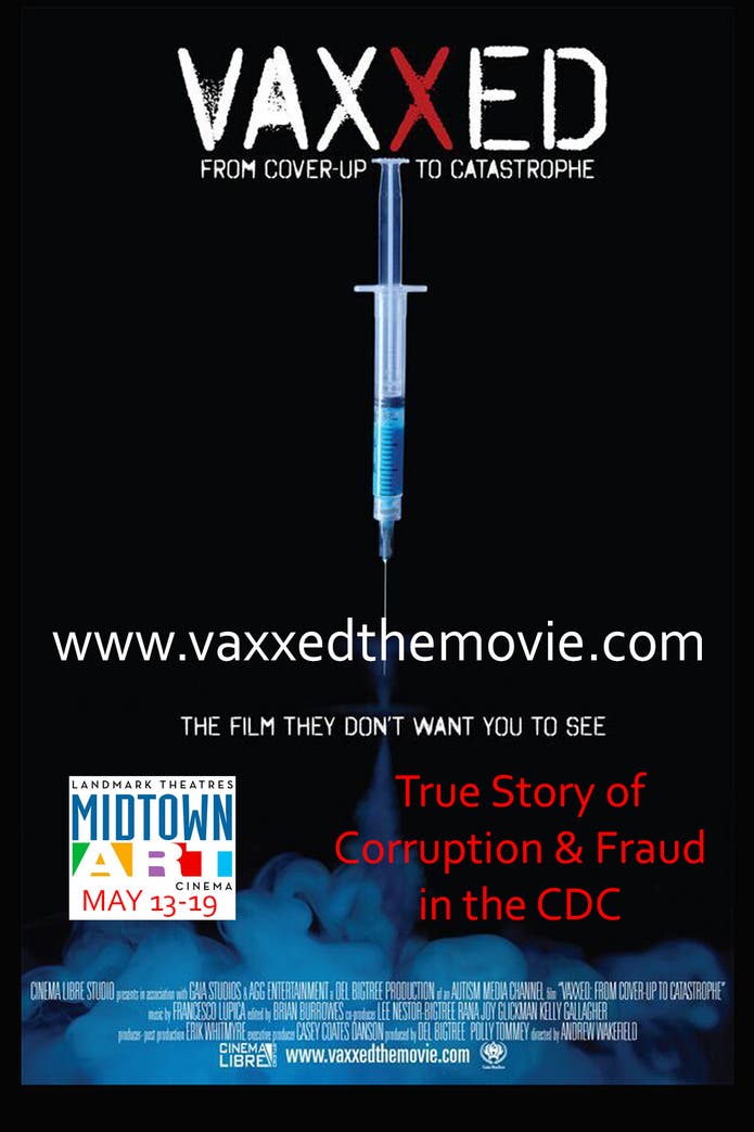 Vaxxed: from Cover-up to Catastrophe Movie Premiere Atlanta | Atlanta ...