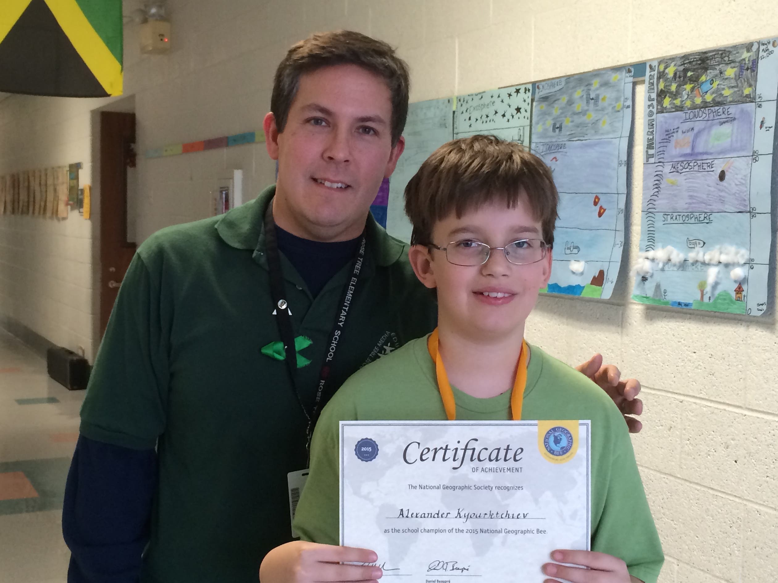 Rose Tree Elementary School Geography Bee Winner | Media, PA Patch