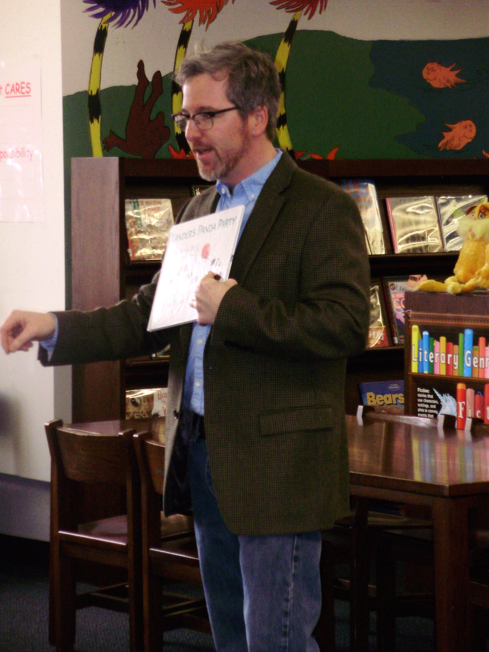 Local Author and Illustrator Visits Rose Tree Elementary | Media, PA Patch