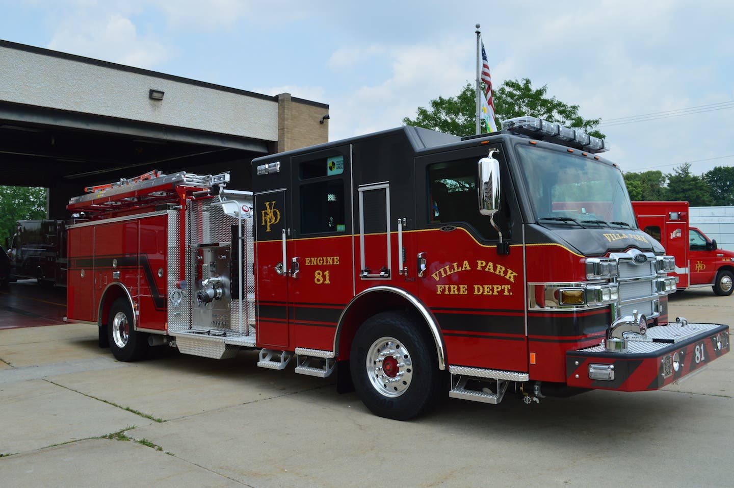 New Grant-Funded Fire Engine Arrives in Villa Park | Elmhurst, IL Patch