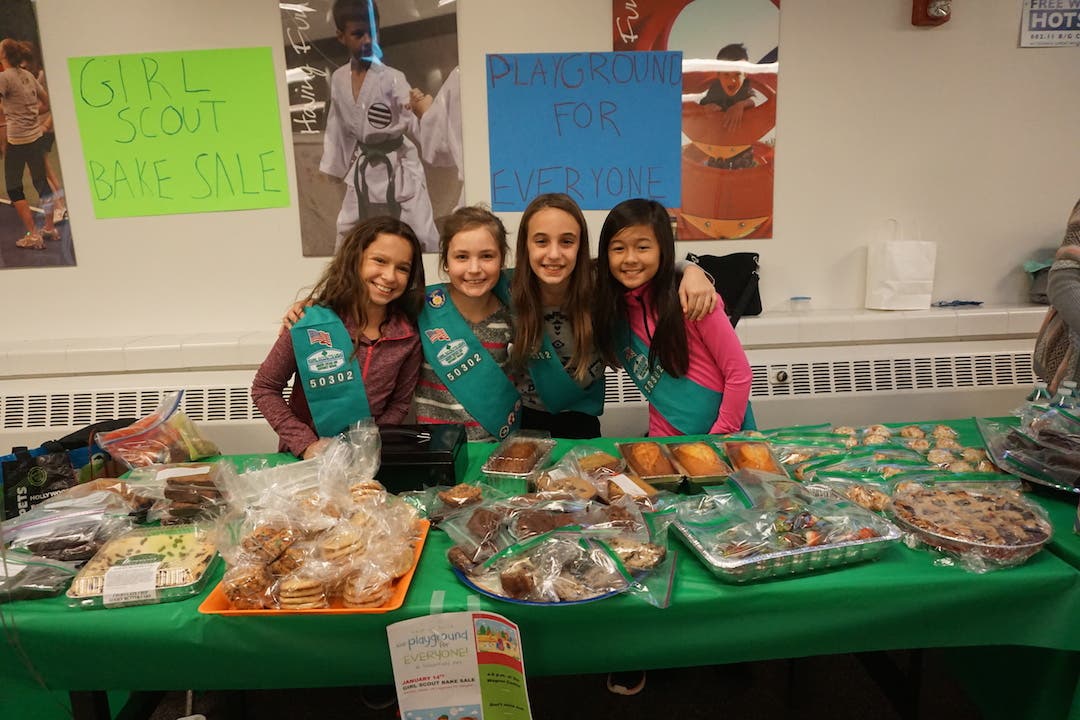 Girl Scout Bake Sale Benefits Playground for Everyone | Elmhurst, IL Patch