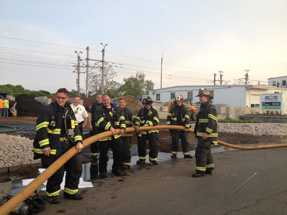 Branford Fire Department Extinguishes Fire After Amtrak Transformer ...