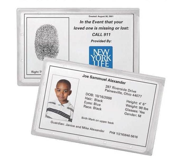 Child I.D. Day - Let's team up to protect our kids | Ossining, NY Patch