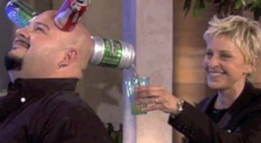 Can Head Sets World Record for Cans Stuck to a Head | Evergreen Park ...