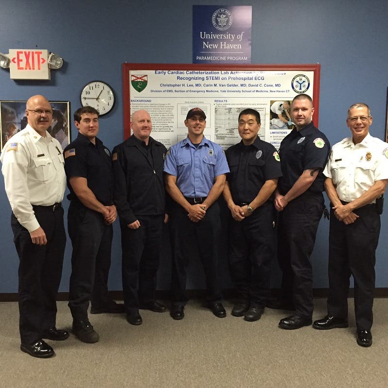 Hamden Firefighters Honored for Reviving Man | Hamden, CT Patch